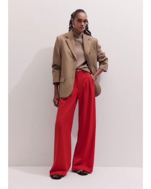 ME+EM Skinny Belt in Natural | Lyst