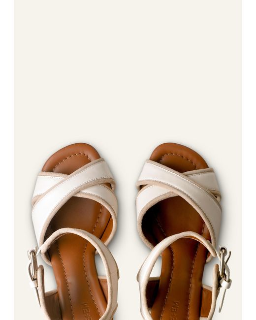 ME+EM 70S Clog Sandal in Blue | Lyst