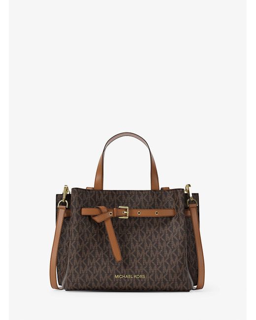 Emilia Small Logo Satchel