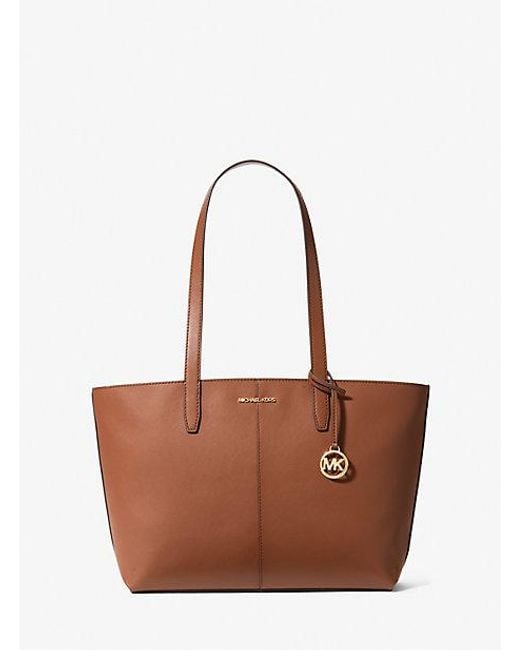 Michael Kors Jet Set Medium Tote Bag in Brown | Lyst