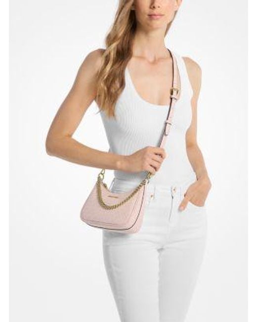 Michael Kors Outlet Mk Jet Set Small Signature Logo Convertible ...