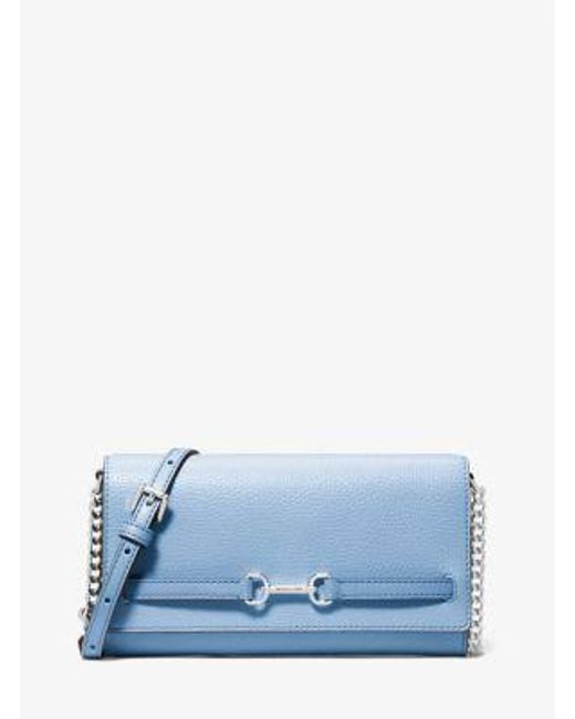 Michael Kors Carson Large Pebbled Leather Convertible Crossbody Bag in ...