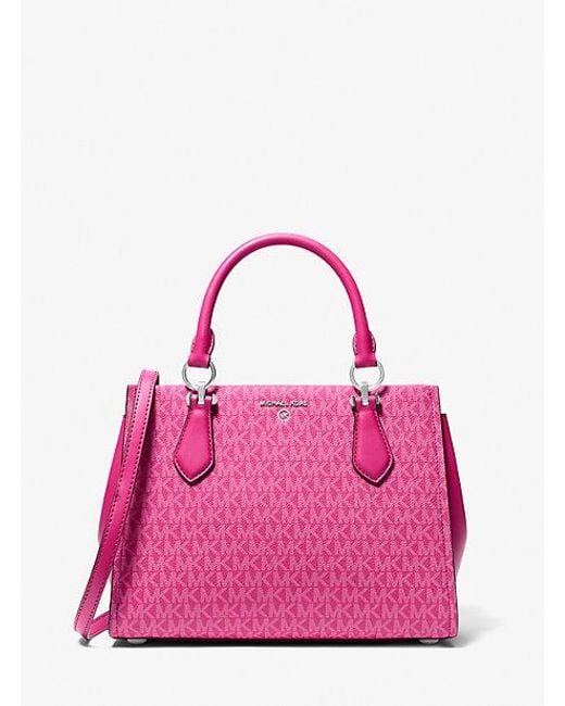 Marilyn Medium Logo Satchel