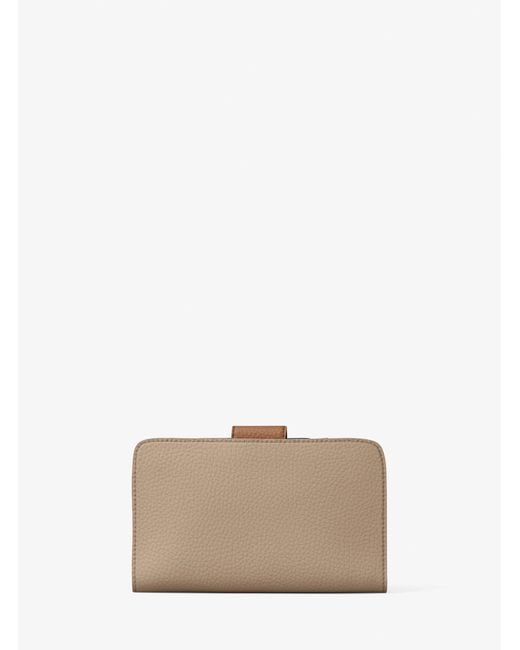 MICHAEL Michael Kors Mk Pop Charm Medium Color-Block Pebbled Leather ...