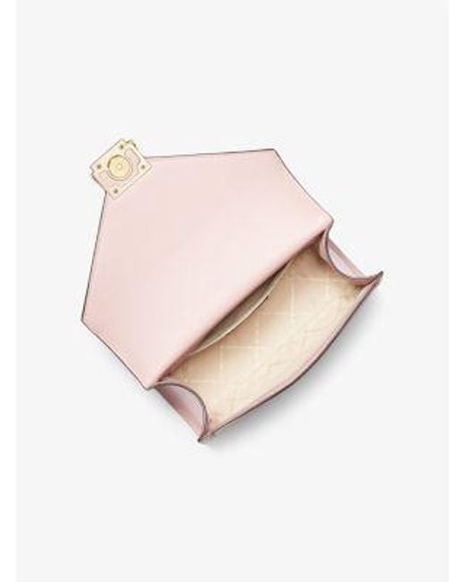 Michael Kors Whitney Medium Color-Block And Signature Logo Shoulder Bag ...