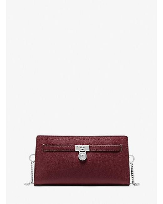 Michael Kors Hamilton Moderne Extra-Small Leather Convertible Crossbody ...