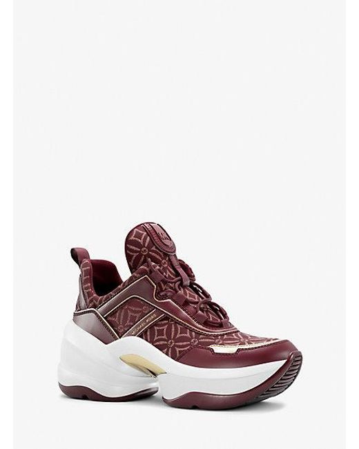Michael kors sneakers purple store