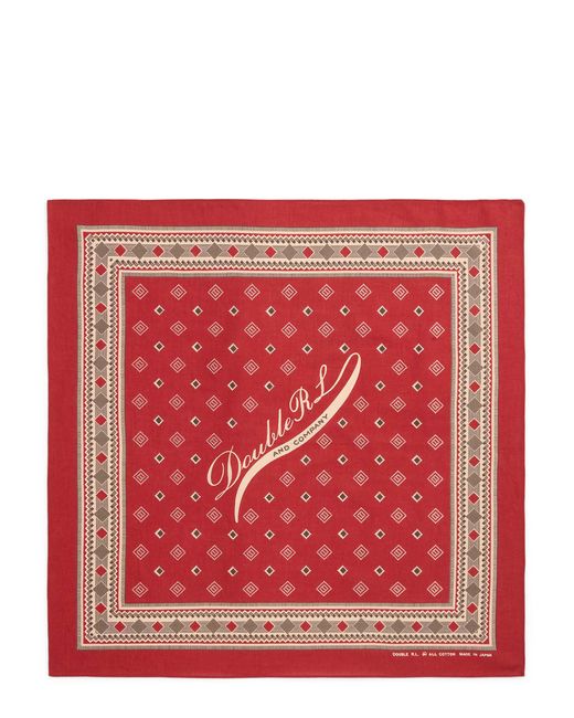 RRL Scarf in Red for Men | Lyst