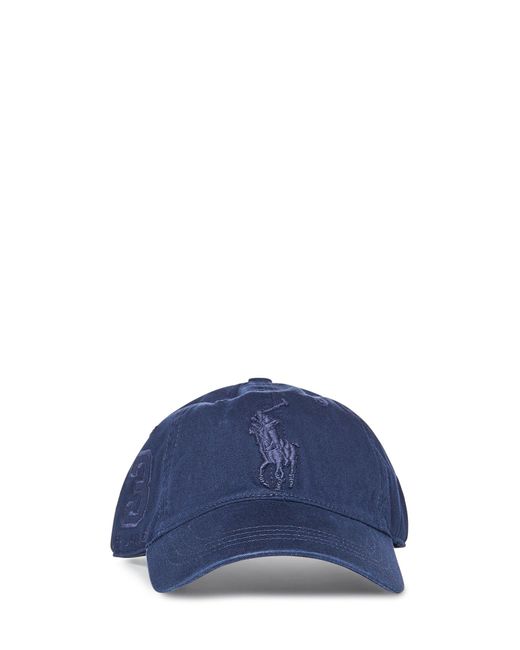 Polo Ralph Lauren Big Pony Hat in Blue for Men | Lyst