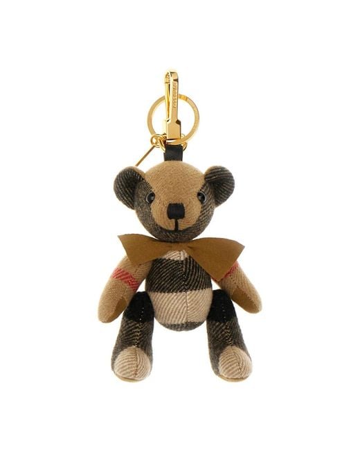 Burberry Keyrings in Metallic | Lyst
