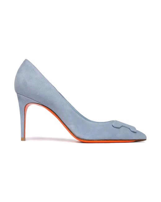 Santoni Pumps in Blue | Lyst UK