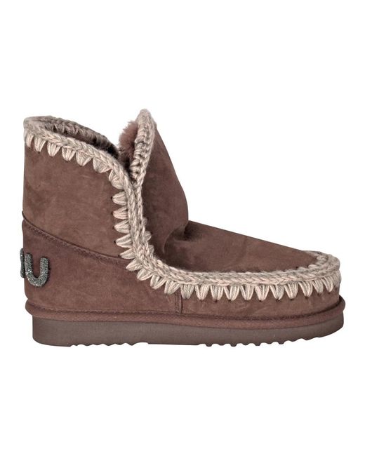 Mou Winter Boots in Brown | Lyst UK