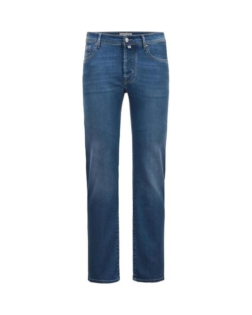 Jacob Cohen Straight Jeans in Blue for Men | Lyst UK