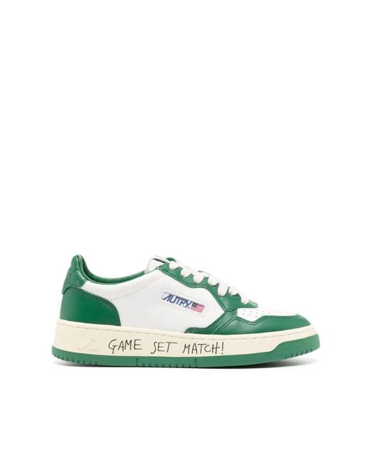 Autry Sneakers in Green | Lyst UK