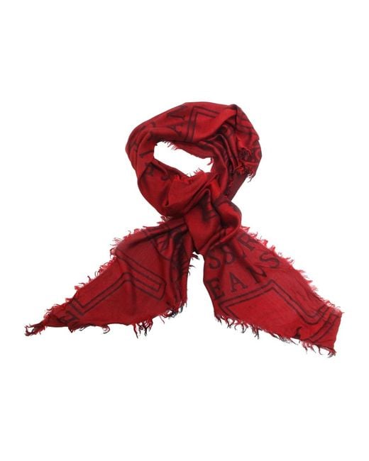 Trussardi Scarves in Red for Men | Lyst UK