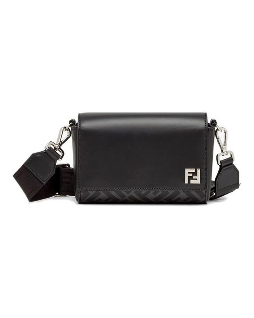 Fendi Cross Body Bags in Black for Men | Lyst