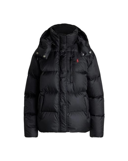 Polo Ralph Lauren Winter Jackets in Black | Lyst UK