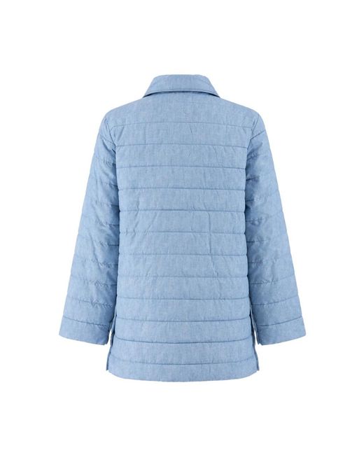 Ermanno Scervino Winter Jackets in Blue | Lyst UK