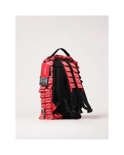 Sprayground Backpacks in Red for Men | Lyst