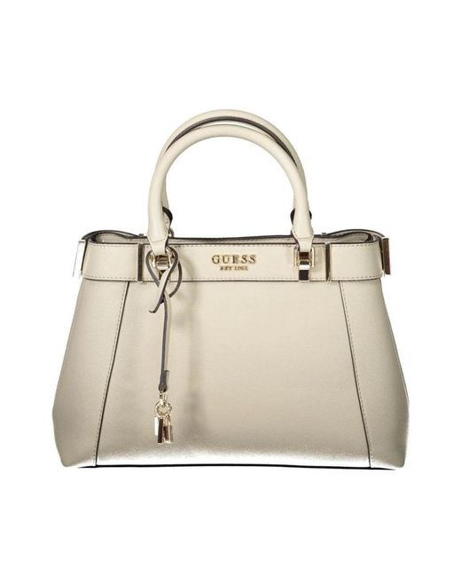 Guess Handbags in Natural | Lyst