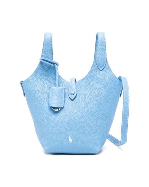 Polo Ralph Lauren Shoulder Bags in Blue | Lyst UK