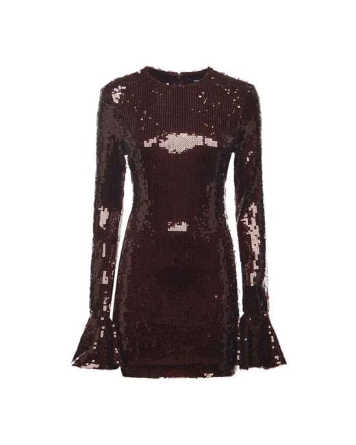 ROTATE BIRGER CHRISTENSEN Party Dresses in Brown | Lyst UK