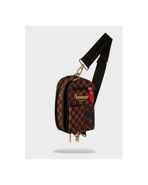 Sprayground Cross Body Bags in Brown | Lyst