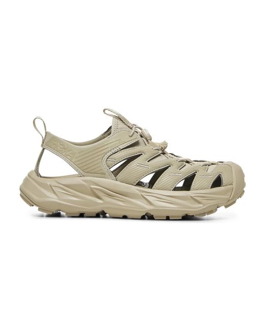 Hoka One One Flat Sandals in Metallic | Lyst
