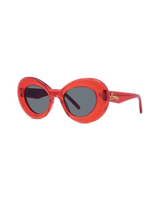 Loewe Sunglasses in Red | Lyst