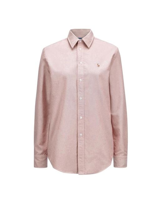 Polo Ralph Lauren Shirts in Pink | Lyst UK