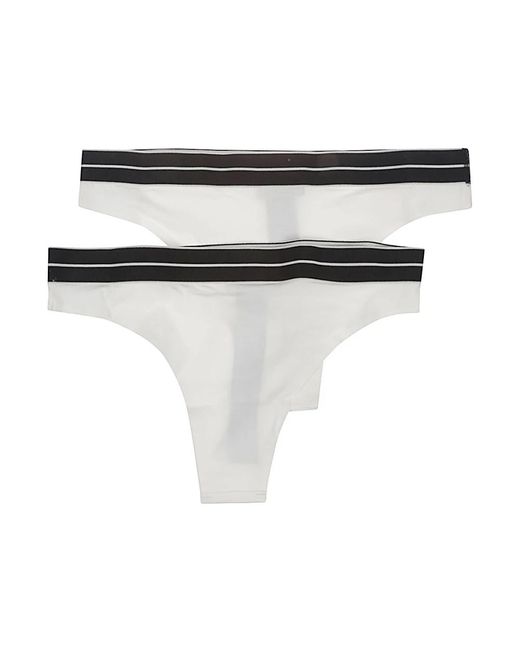 Emporio Armani Bottoms in White | Lyst UK