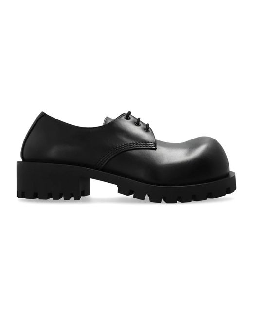 Balenciaga Laced Shoes in Black for Men | Lyst