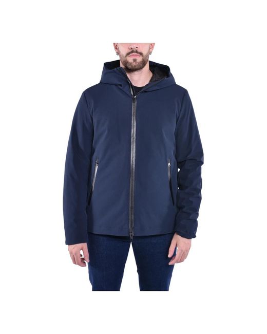 Woolrich Winter Jackets in Blue for Men | Lyst UK