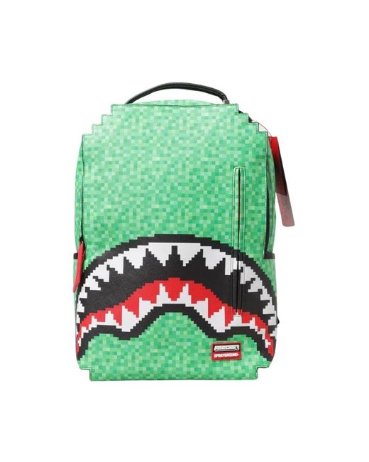Sprayground Backpacks in Green for Men | Lyst