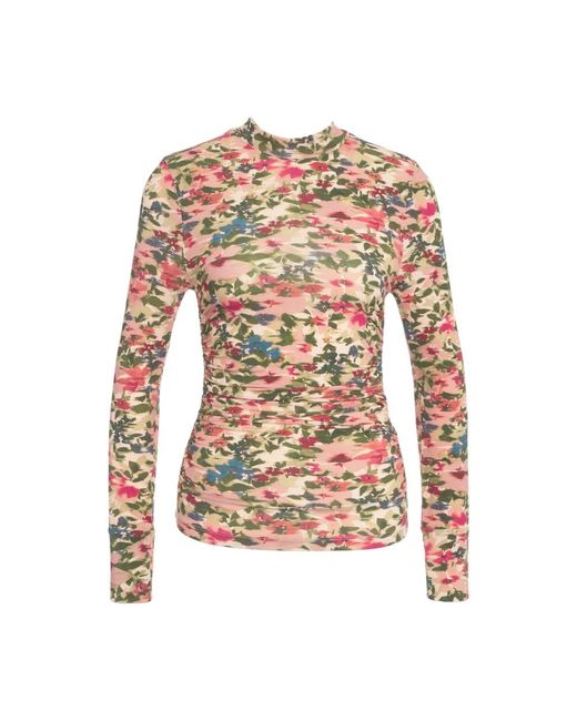 FARM Rio Long Sleeve Tops in Pink | Lyst UK