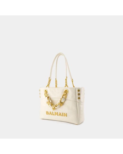 Balmain Handbags in Metallic | Lyst