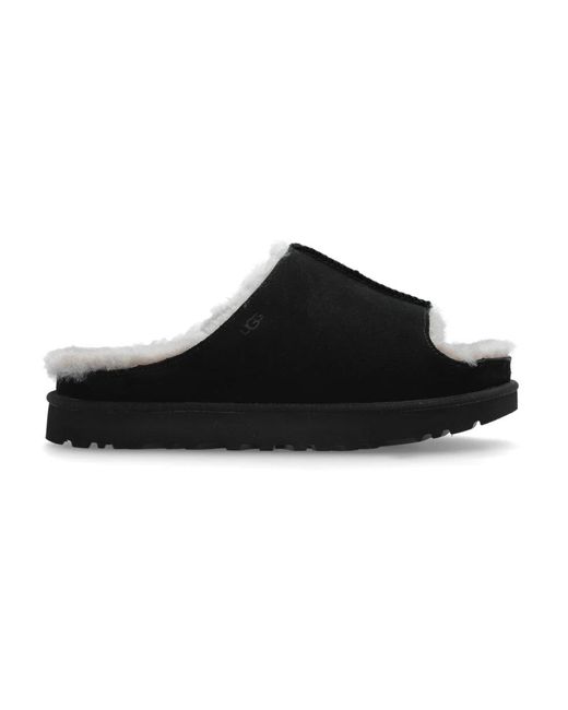 UGG Sliders in Black | Lyst