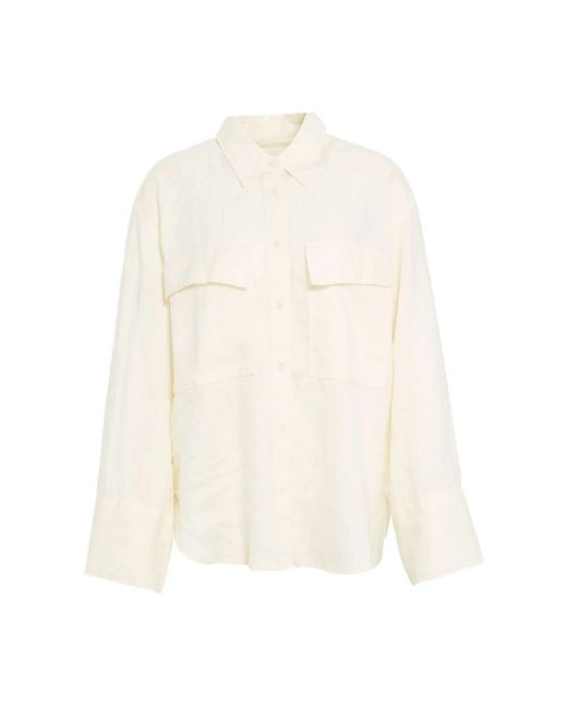 Closed Shirts in White | Lyst