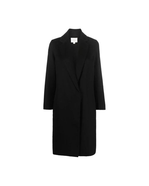 Vince Single-Breasted Coats in Black | Lyst UK