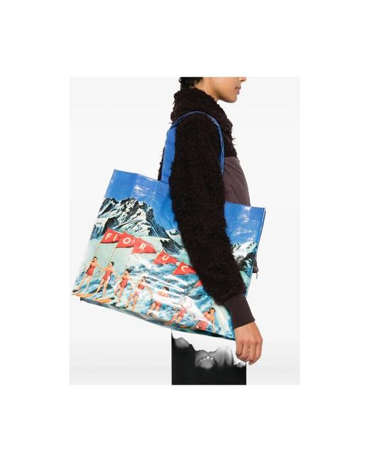 Fiorucci Tote Bags in Blue | Lyst UK