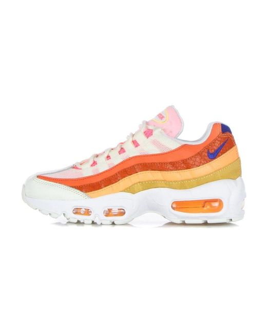 Nike Sneakers in Orange | Lyst