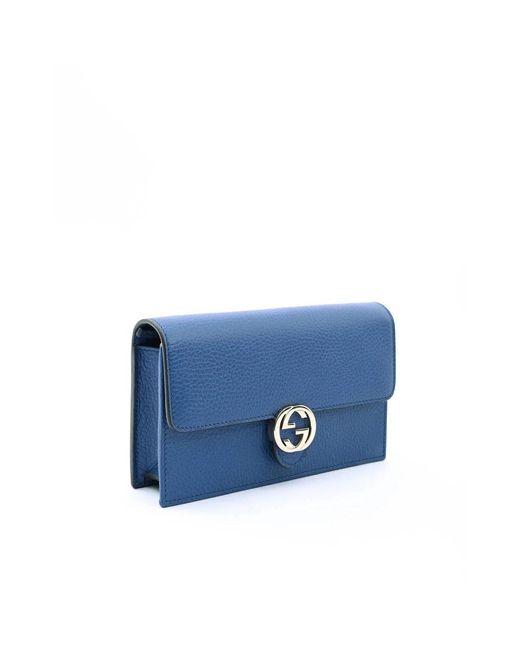 Gucci Wallets & Cardholders in Blue | Lyst