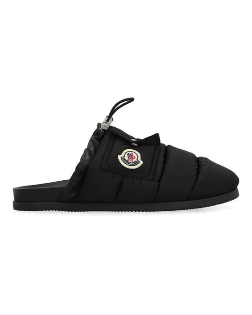 Moncler Mules in Black | Lyst