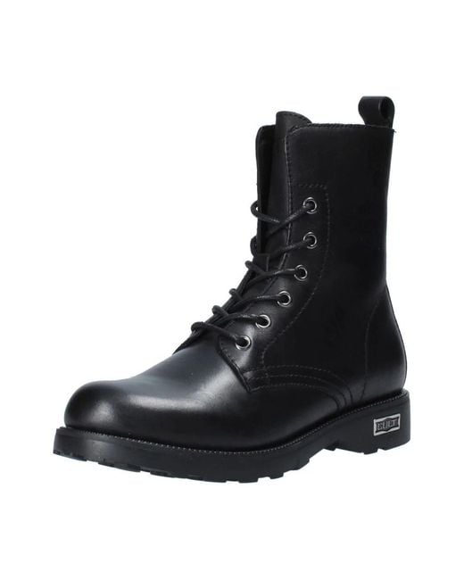 Cult Lace-Up Boots in Black | Lyst
