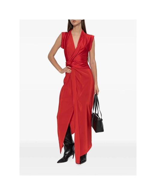 Victoria Beckham Maxi Dresses in Red | Lyst UK