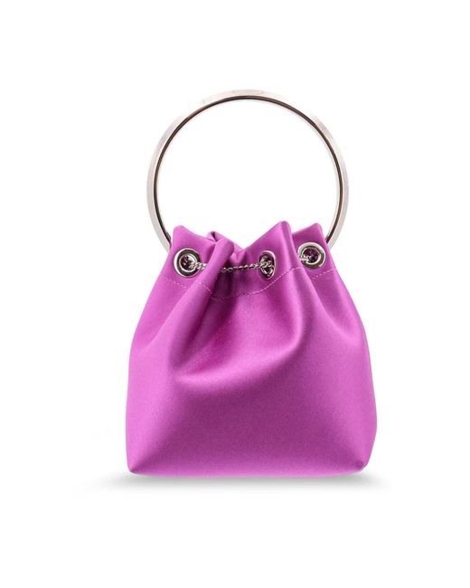Jimmy Choo Bucket Bags in Purple | Lyst UK