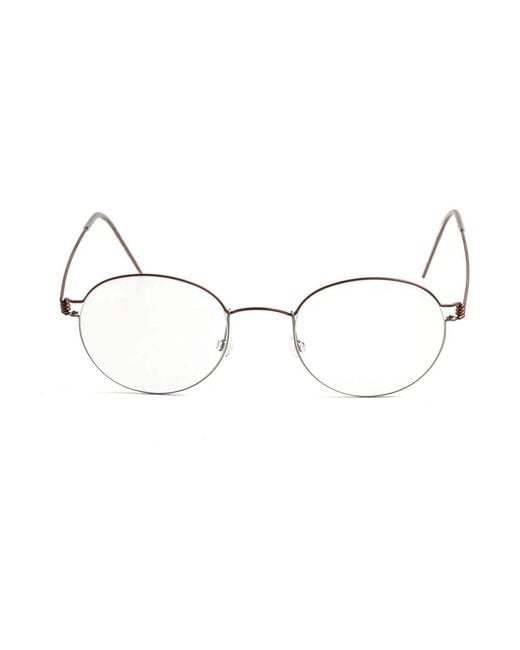 Lindberg Glasses in Metallic | Lyst