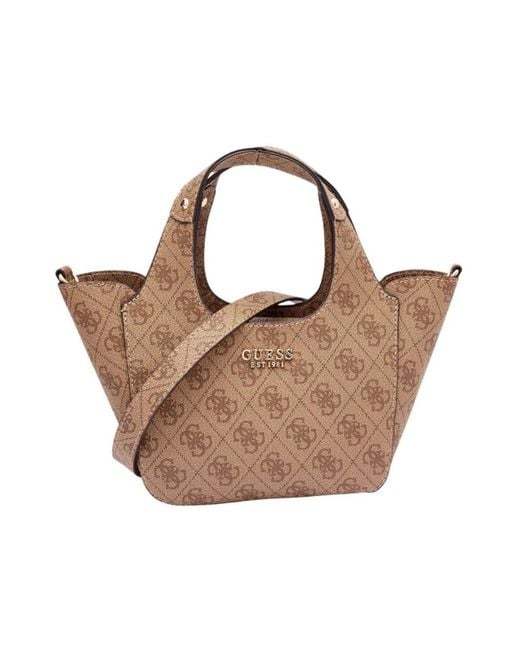 Guess Handbags in Brown | Lyst UK