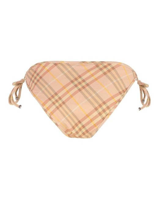 Burberry Bikinis in Natural | Lyst