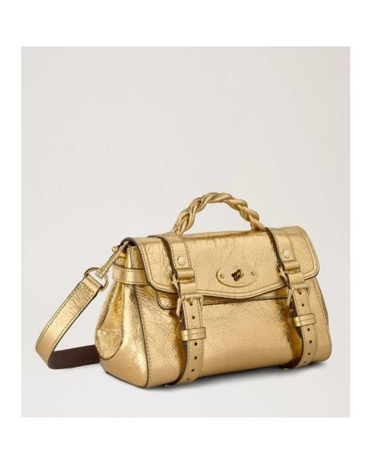 Mulberry Handbags in Metallic | Lyst
